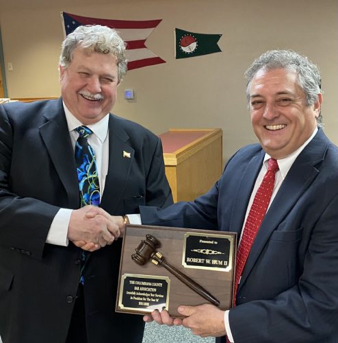 NEW COUNTY BAR ASSOCIATION PRESIDENT | News, Sports, Jobs - The Review